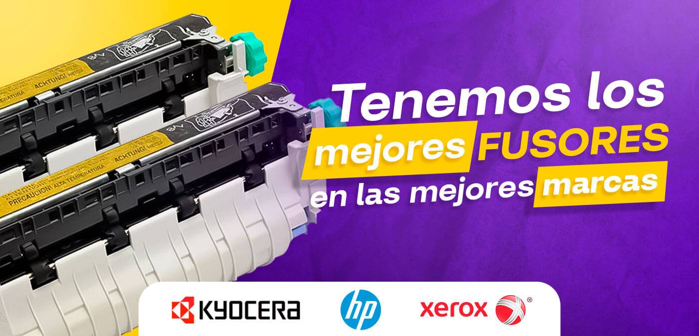 Fusor de impresoras originales para impresiones de calidad